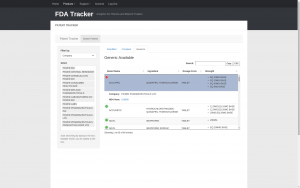 Patent Tracker – FDA Tracker